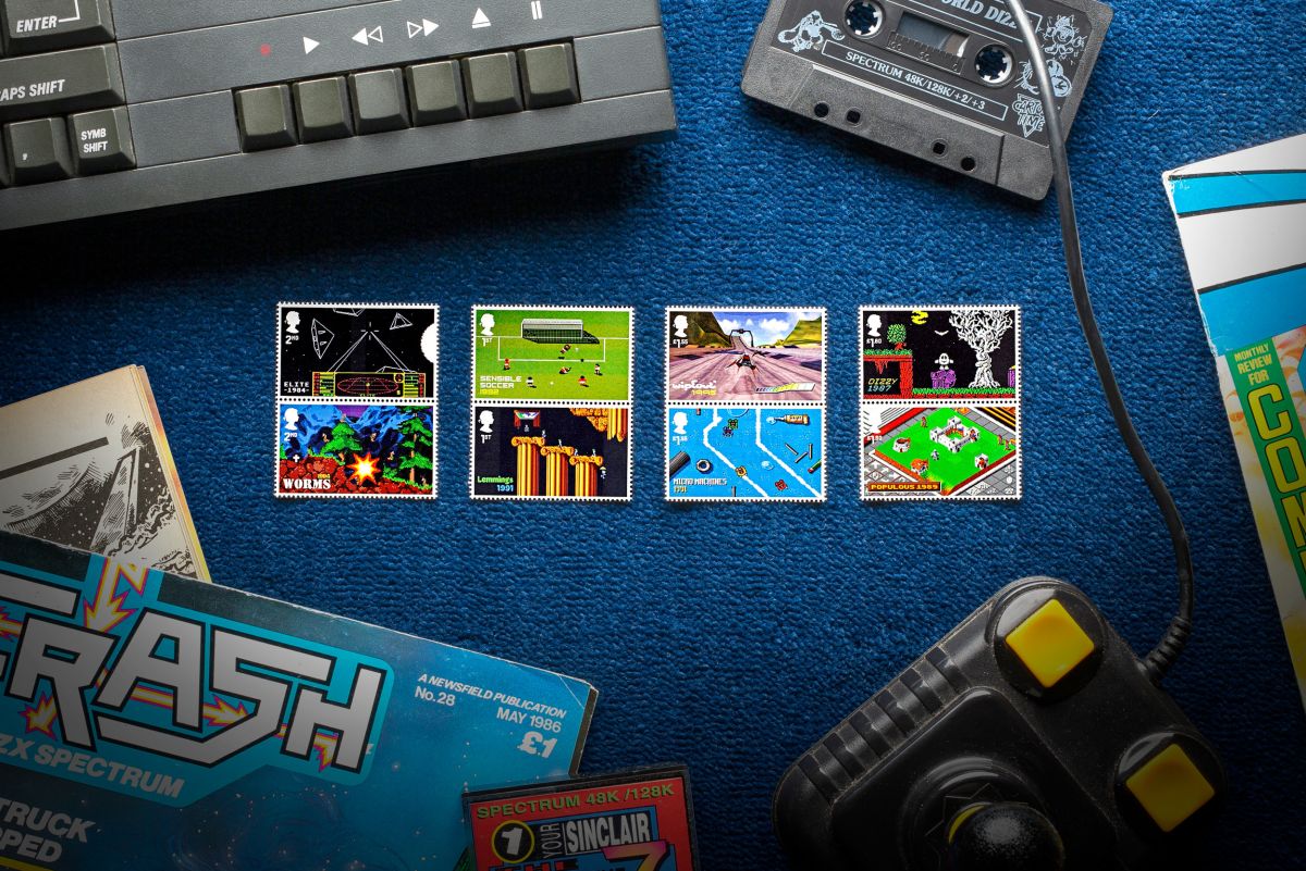 Video Games Stamps | Client: Royal Mail | Supple Studio