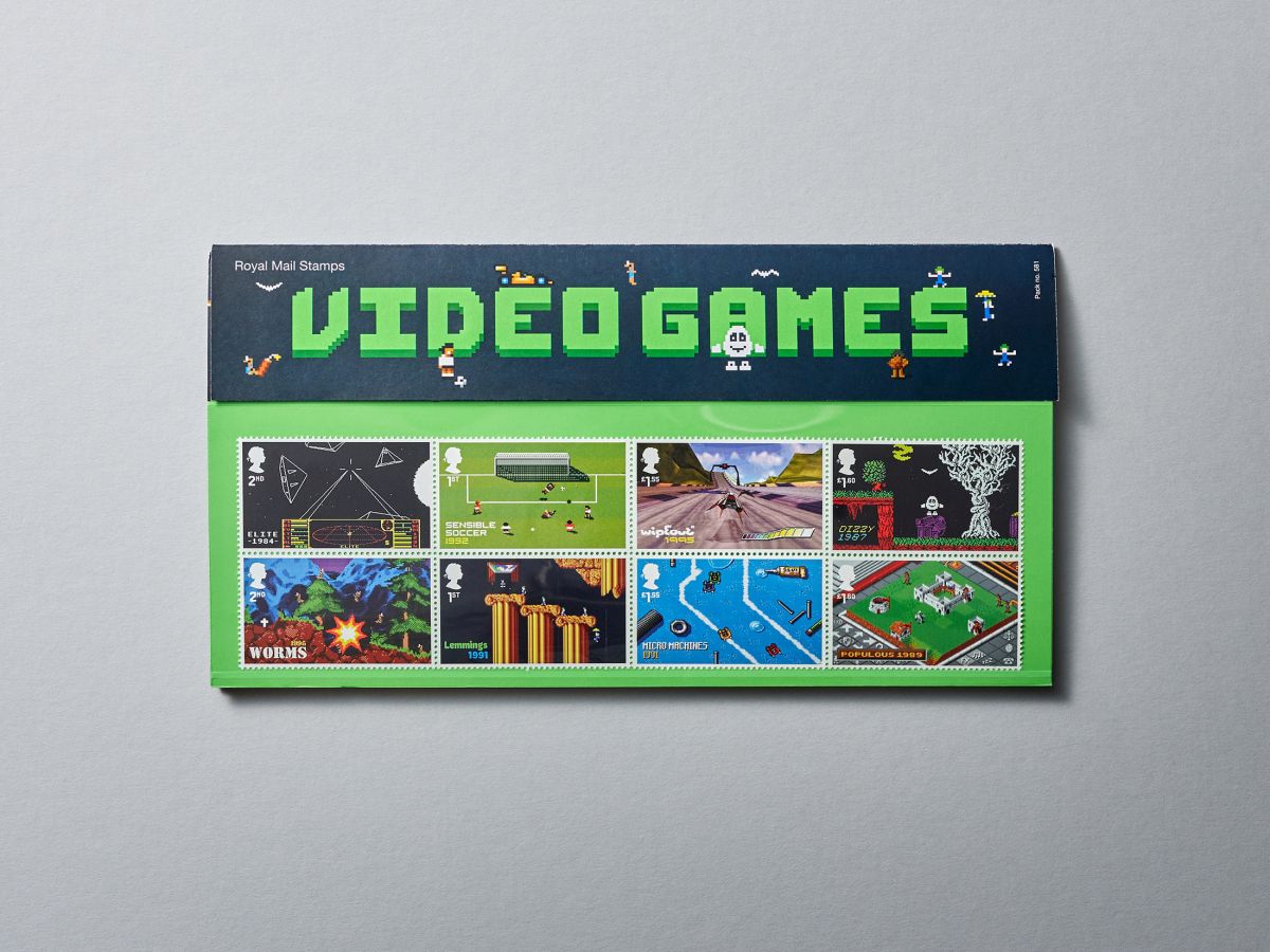 Video Games Stamps | Client: Royal Mail | Supple Studio