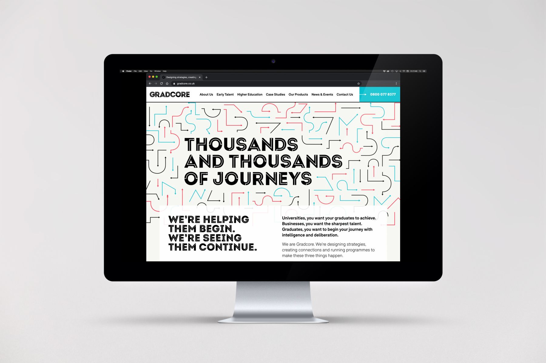 Brand identity | Client: Gradcore | Supple Studio
