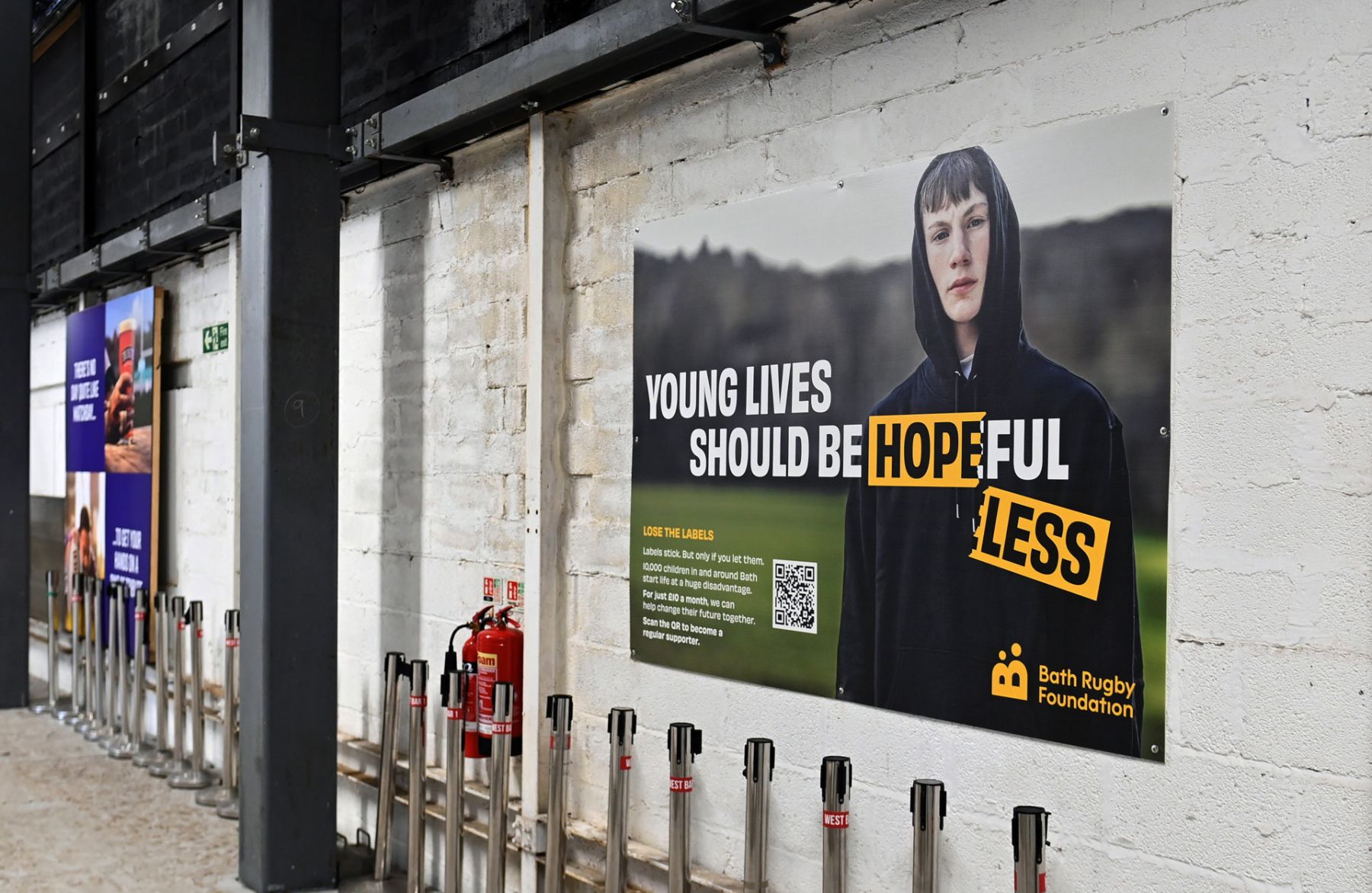 Brand Identity & Campaign | Client: Bath Rugby Foundation | Supple Studio