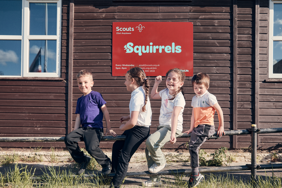Squirrels brand identity | Client: Scouts | Supple Studio