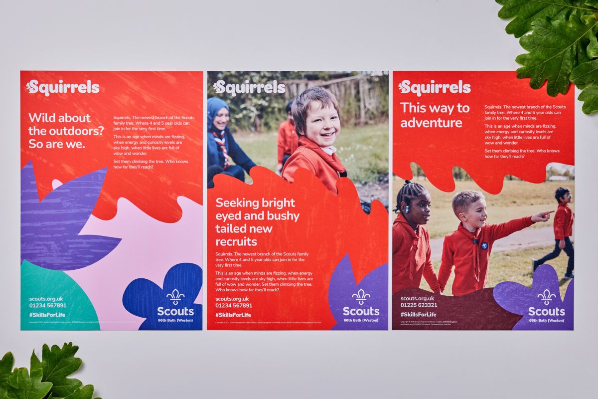 Squirrels brand identity | Client: Scouts | Supple Studio