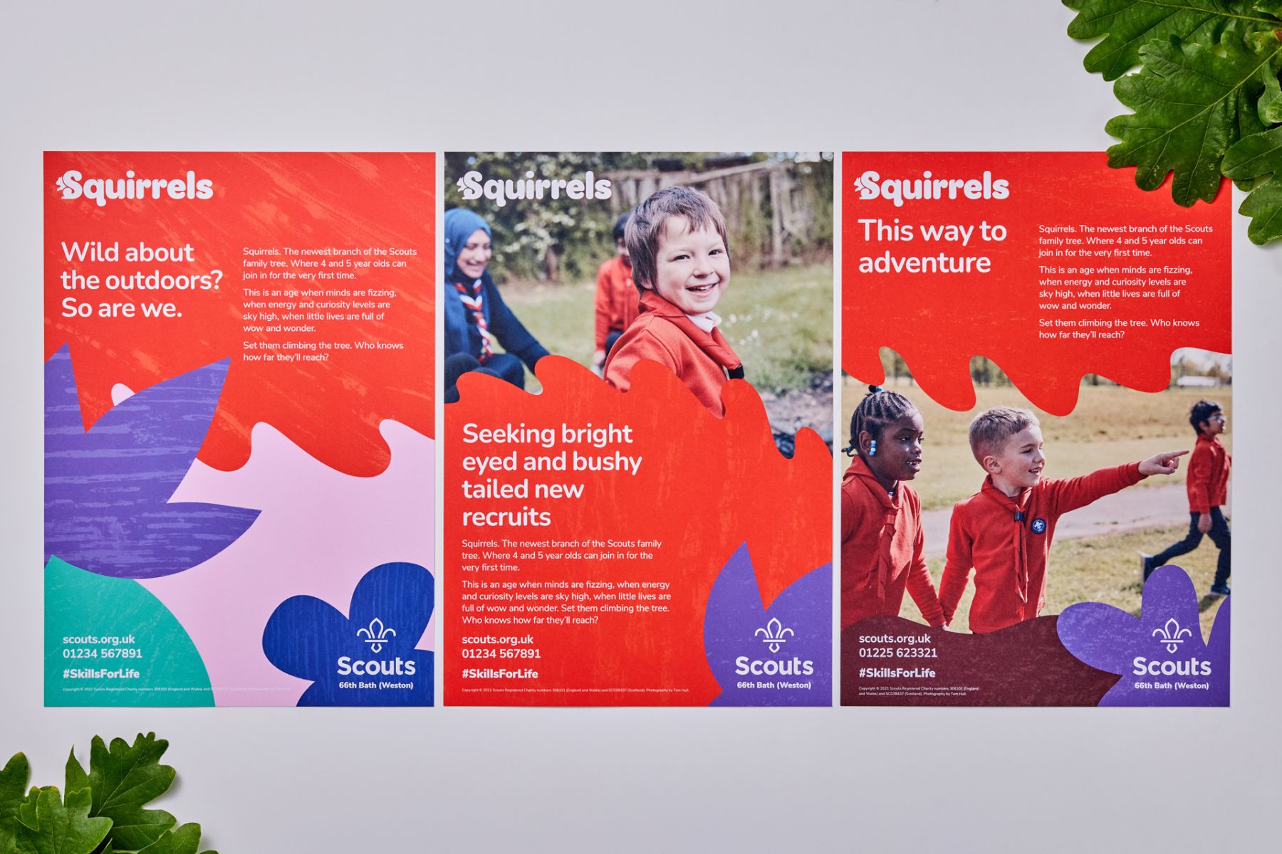 Squirrels brand identity | Client: Scouts | Supple Studio