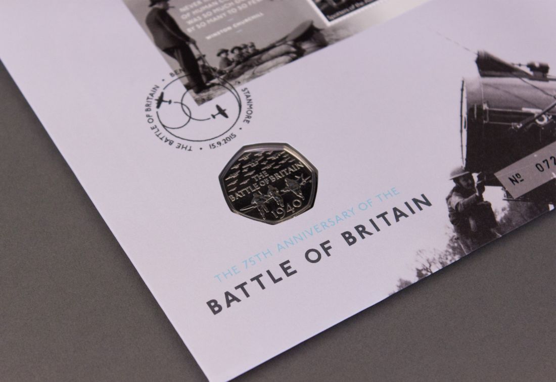 Battle of Britain Coin Cover | Client: Royal Mail & Royal Mint | Supple ...