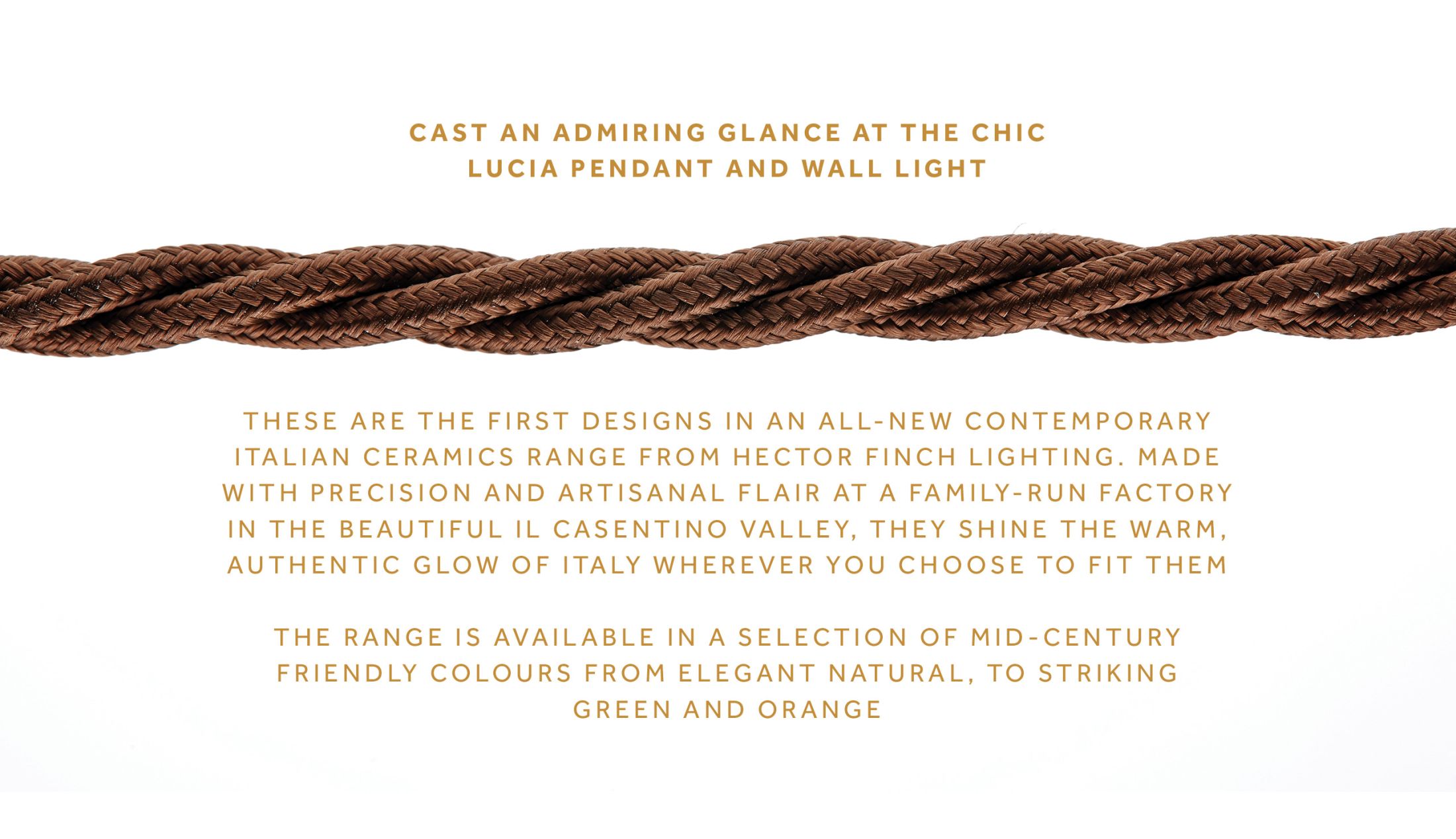 Brand Identity | Client: Lucia Lighting Range | Supple Studio