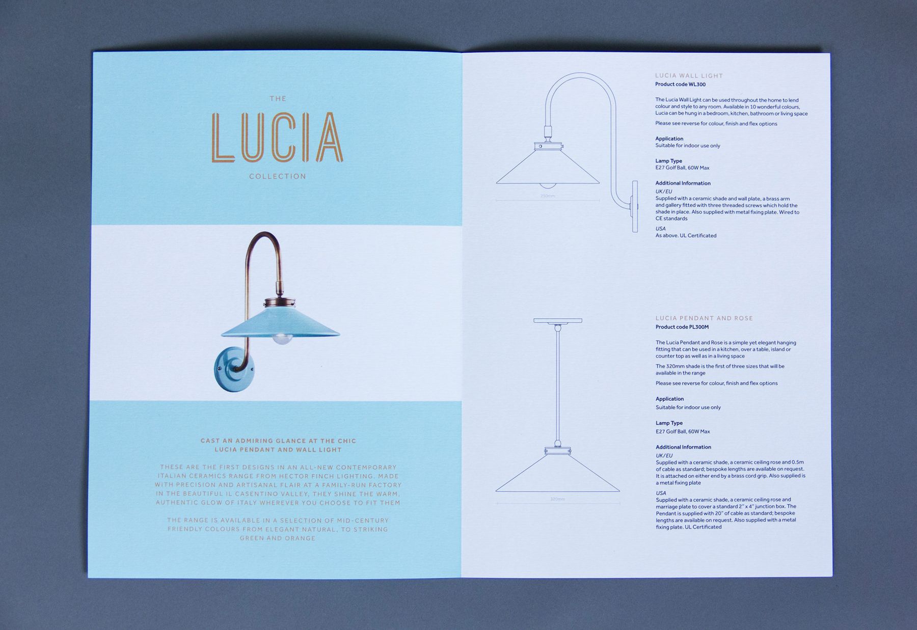 Brand Identity | Client: Lucia Lighting Range | Supple Studio