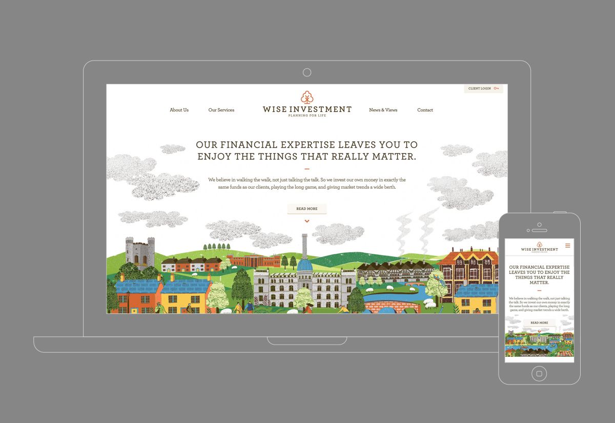 Branding Scheme | Client: Wise Investment | Supple Studio